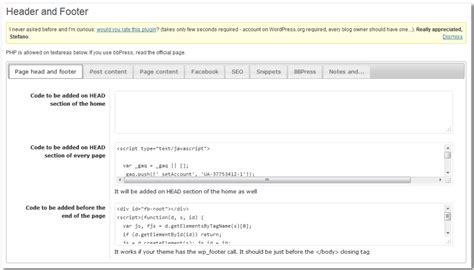 Los Mejores Plugins De Wordpress Para Insertar Códigos En Header Y