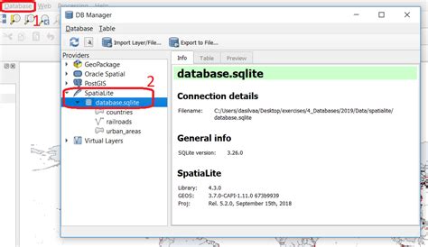 4 databases — principles of gis and remote sensing 4 0 0 documentation