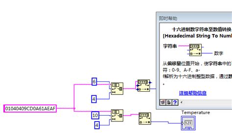 labview 字符串解析提取中间字符 微波eda网