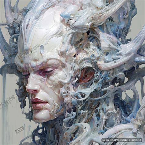 Ai创作图cgi艺术 Cg插画 Cgi艺术品 Cg绘画作品 Cg绘画 Cg艺术 Cg艺术家 三维视觉效果艺术家 玄幻立体画 虚拟形象艺术 扭曲人像插画 Cgi超现实主义 创意艺术造型 大轮梵天