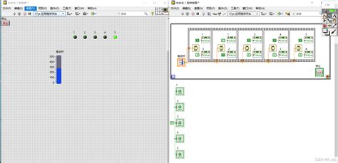 【labview】labview练习labview100个随机数数组只显示部分 Csdn博客