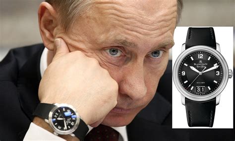 How did Vladimir Putin afford his £450,000 watch collection worth six ...
