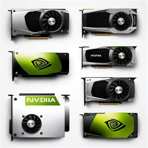 Nvidia Vector Set White Background Isolated A High Premium Ai Generated Vector