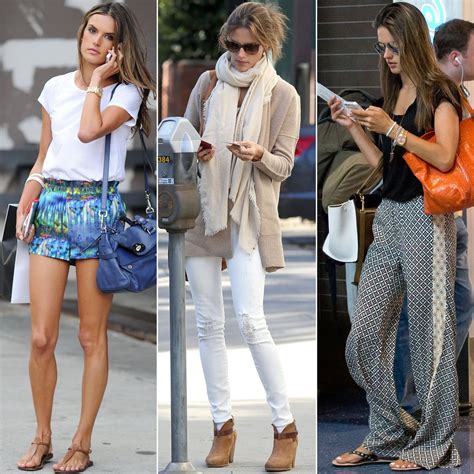 Alessandra Ambrosio Street Style Popsugar Fashion