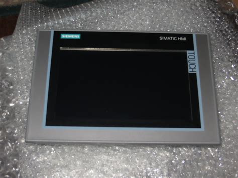 Siemens 6av2 124 0jc01 0ax0 Hmi Tp 900 Comfort Simatic Touch Hmi Lnc Tested
