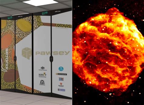 australia s setonix supercomputer creates detailed image of a supernova