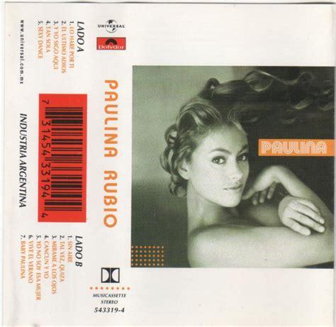 Paulina Rubio Paulina Cassette Discogs
