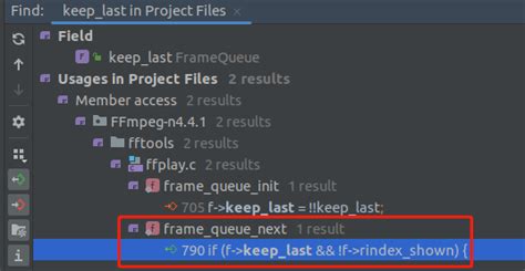 Framequeue队列源码分析—ffplayc源码分析 · Ffmpeg原理