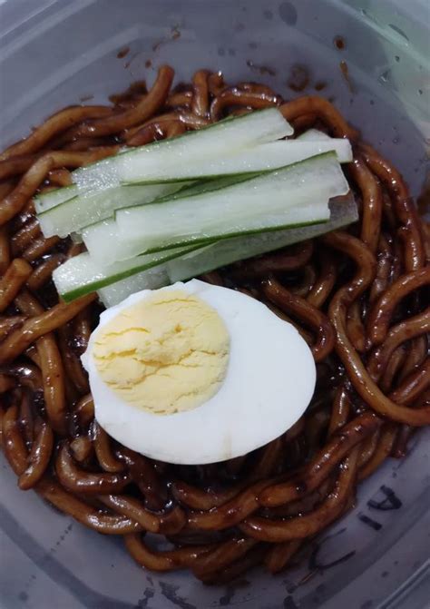 Resep Mujigae Jajangmyeon 무지개 자장면 Oleh Ibuk Cia Cookpad