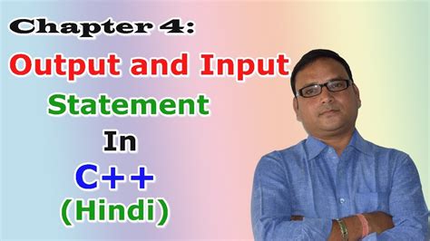 chapter 4 output and input statement in c hindi youtube
