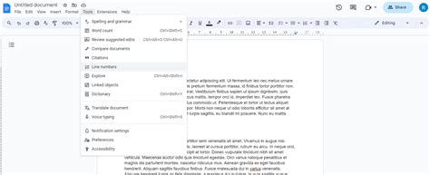 How To Add Line In Google Docs