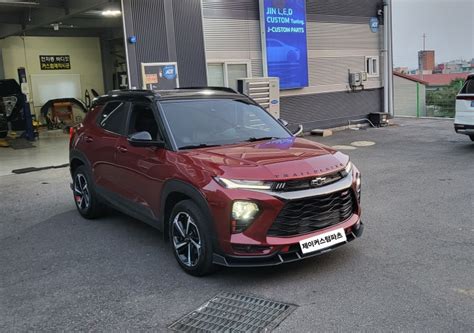 트레일블레이저 바디킷 튜닝 프론트 리어댐 장착 했어요 ~ 네이버 블로그