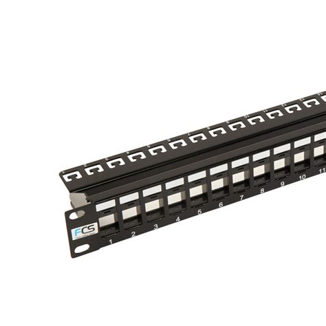 1U Unloaded Keystone Patch Panel Future Cabling Systems FND LTD