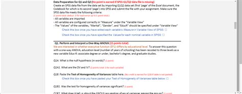 data preparation for q1 and q2 no point is earned if