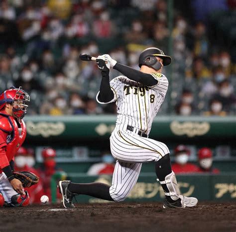 ＜神・ヤ（24）＞代打で登場した阪神・佐藤輝は空振り三振 ― スポニチ Sponichi Annex 野球
