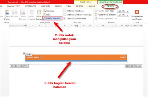 Cara Menghapus Menghilangkan Header Dan Footer Di Halaman Ke 2 Dan