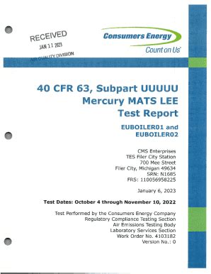 Fillable Online CFR Appendix C To Subpart UUUUU Of Part US Law Fax Email Print PdfFiller