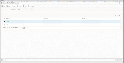 Maintenance For Oracle FLEXCUBE Universal Banking