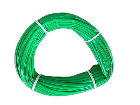 Round Insulation Sleeving Green Pvc Sleeve For Automotive Industry