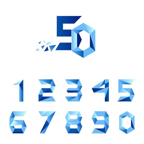 Premium Vector Numbers