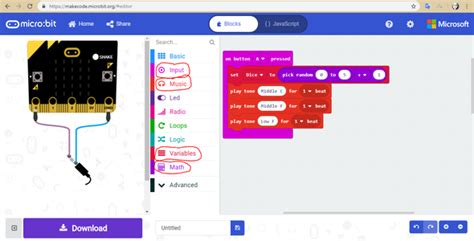 Fun Microbit Dice 6 Steps Instructables