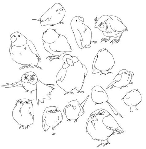 Lost Labyrinth Bird Drawings Bird Sketch Character Design