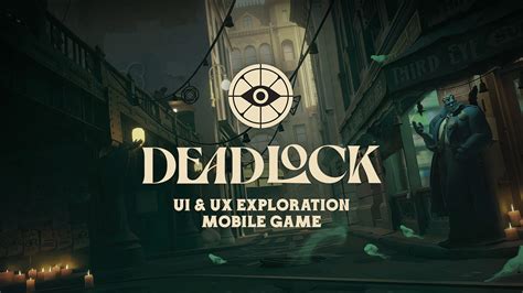 deadlock mobile game concept ui and ux behance