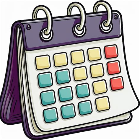 Datebook Premium Ai Generated Vector