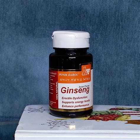 خرید کپسول جینسینگ پونیک دارو خرید و قیمت بسته 60 عددی