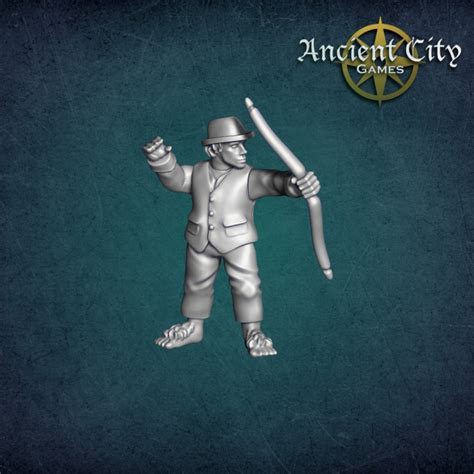 3d Printable Halfling Modular Bundle By Ancient City Games
