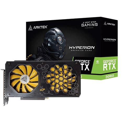 Arktek Twin Fans Geforce Rtx 3060 12gb Ddr6 Graphics Card Akn3060d6s12 Firstshop