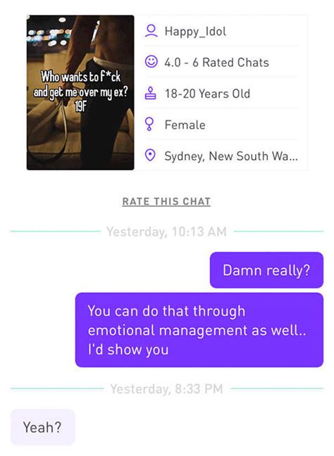 She Didnt Expect Such A Response When She Was Looking For Someone To Have Sex With To Get Over