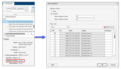 Clean Up Polyspace Access Database