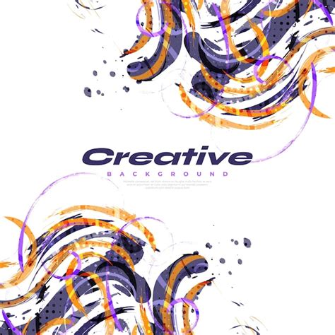 배너 또는 포스터를 위한 반톤 브러시 스트로크 일러스트레이션과 함께 추상적인 수채화 브러시 배경 디자인을 위한 스크래치 및 텍스처 요소 프리미엄 벡터