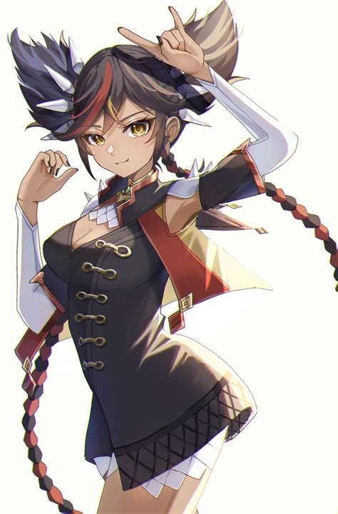 Xinyan Genshin Impact Drawn By Kanan Ria Danbooru