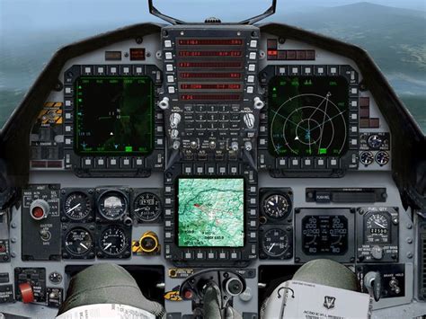 F 15 Cockpit Layout