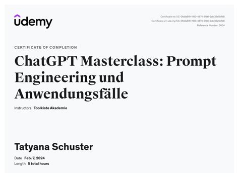 Tatyana Santos E Silva Schuster On Linkedin Udemy Course Completion Certificate