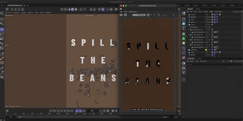 Renderview Glitched When Rendering Text And Objects Rcinema4d