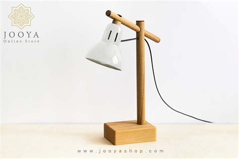 قیمت و خرید چراغ مطالعه چوبی سفید کِلارن فروشگاه اینترنتی جویا