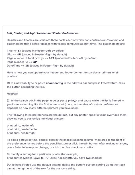 Customize Firefox Header And Footer Settings A How To Guide