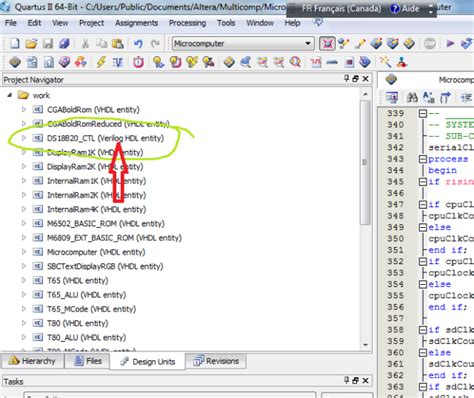 Altera Quartus Combining Verilog And Vhdl Physnoct