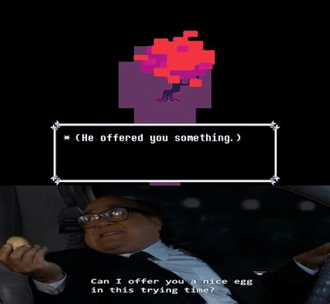 The Identity Of The Man Behind The Tree Deltarune