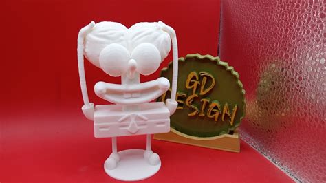 🧠 Spongebob Squarepants Spongebob Brain Figure・ Stl File For 3d Printing・cults