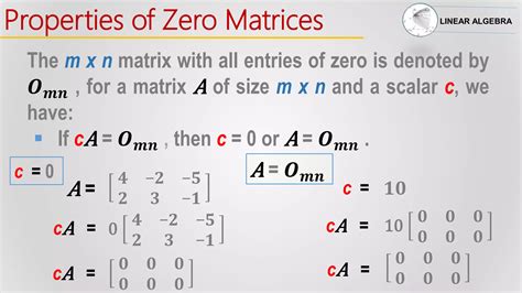 Algebraic Properties Of Matrix Operations Pptx