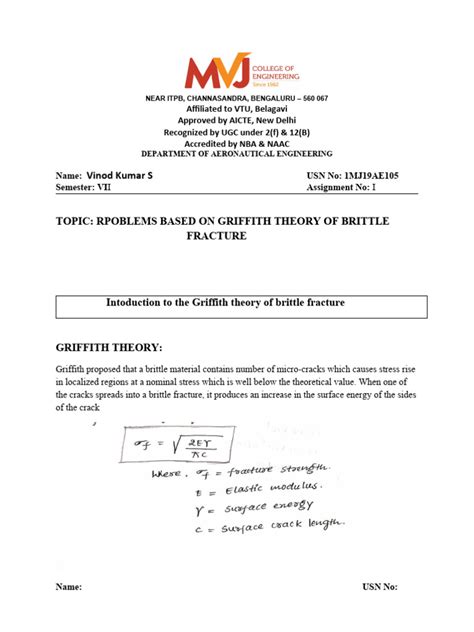 Assinment Model Template Pdf