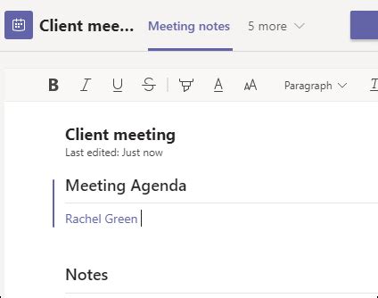 How To Use Meeting Notes In Microsoft Teams