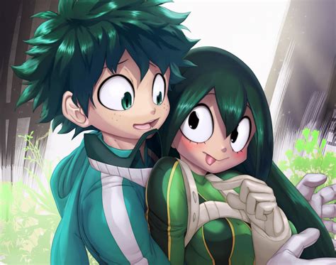 Tsuyu X Izuku [murploxy] R Bokunoshipacademia