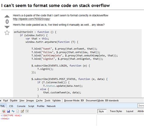 Invisible Unicode Characters In My Post Cause It Not To Format