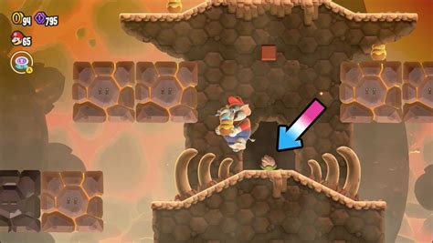 W6 Deep Magma Bog Wonder Seed Locations In Super Mario Bros Wonder Polygon