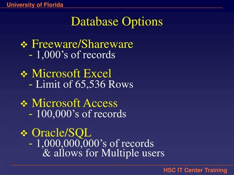 ppt introduction to database concepts and microsoft access powerpoint
